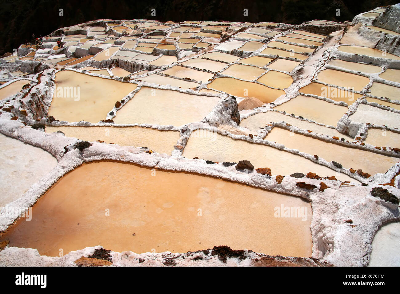 White terrace water basins hi-res stock photography and images - Alamy