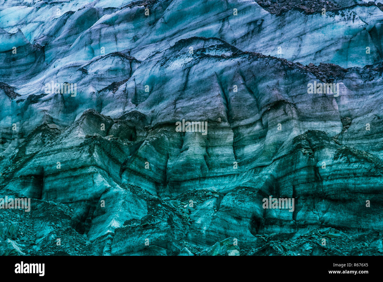 Colourful glacier pattern Stock Photo - Alamy