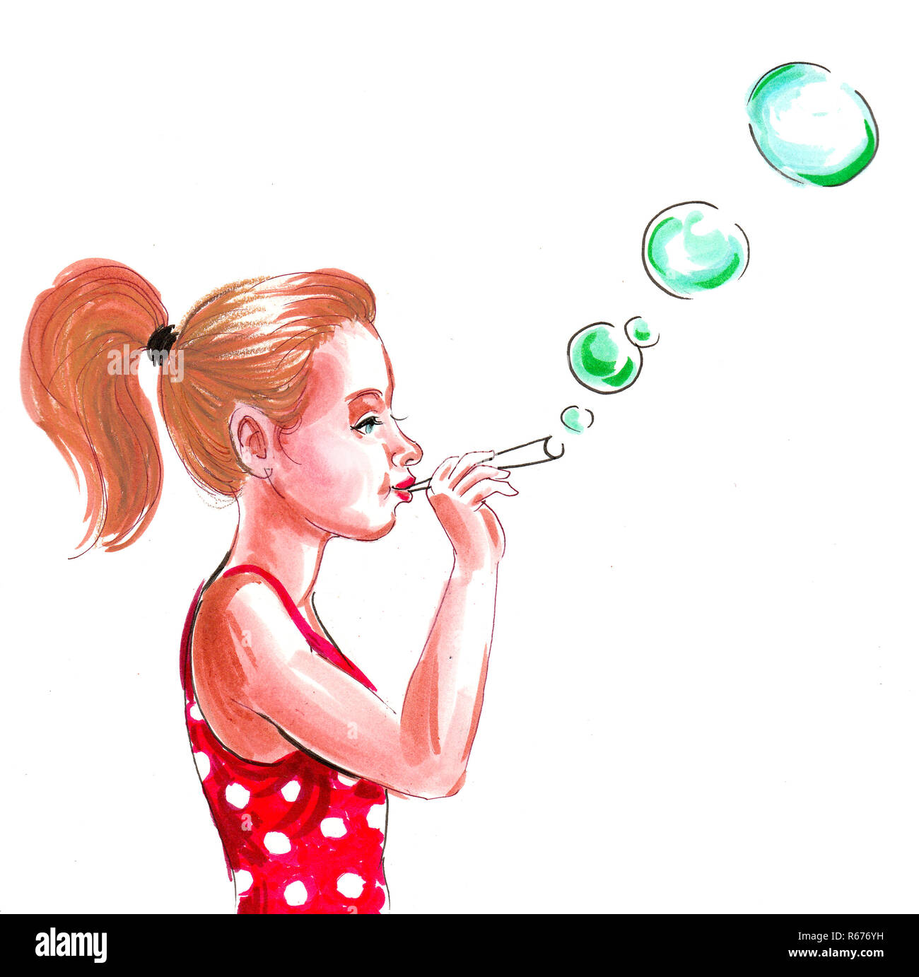 Soap Bubbles Drawing