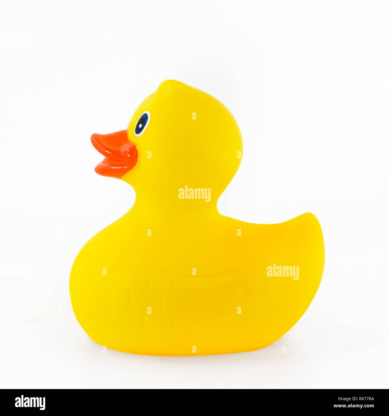 Yellow rubber duck Stock Photo - Alamy
