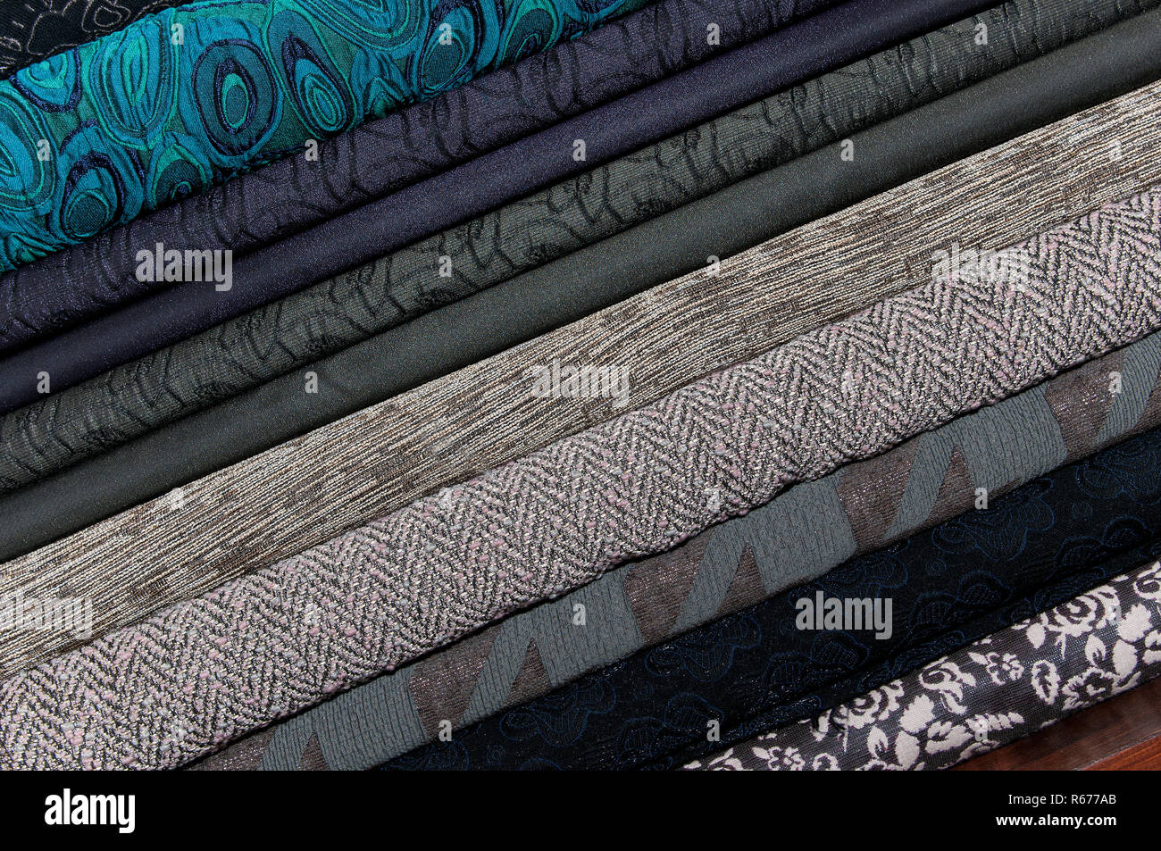 pieces of fabric Stock Photo - Alamy