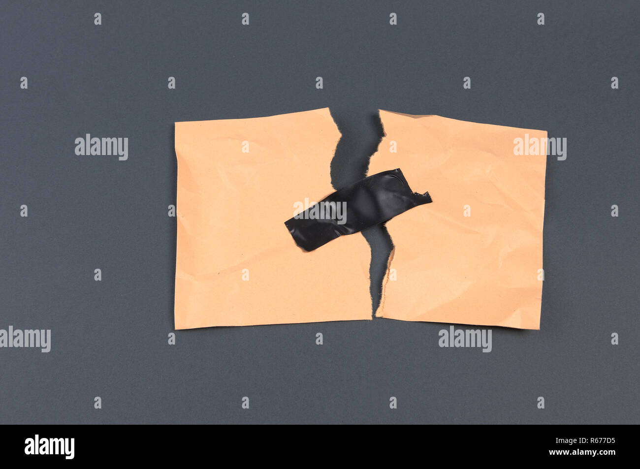 a torn envelope Stock Photo - Alamy