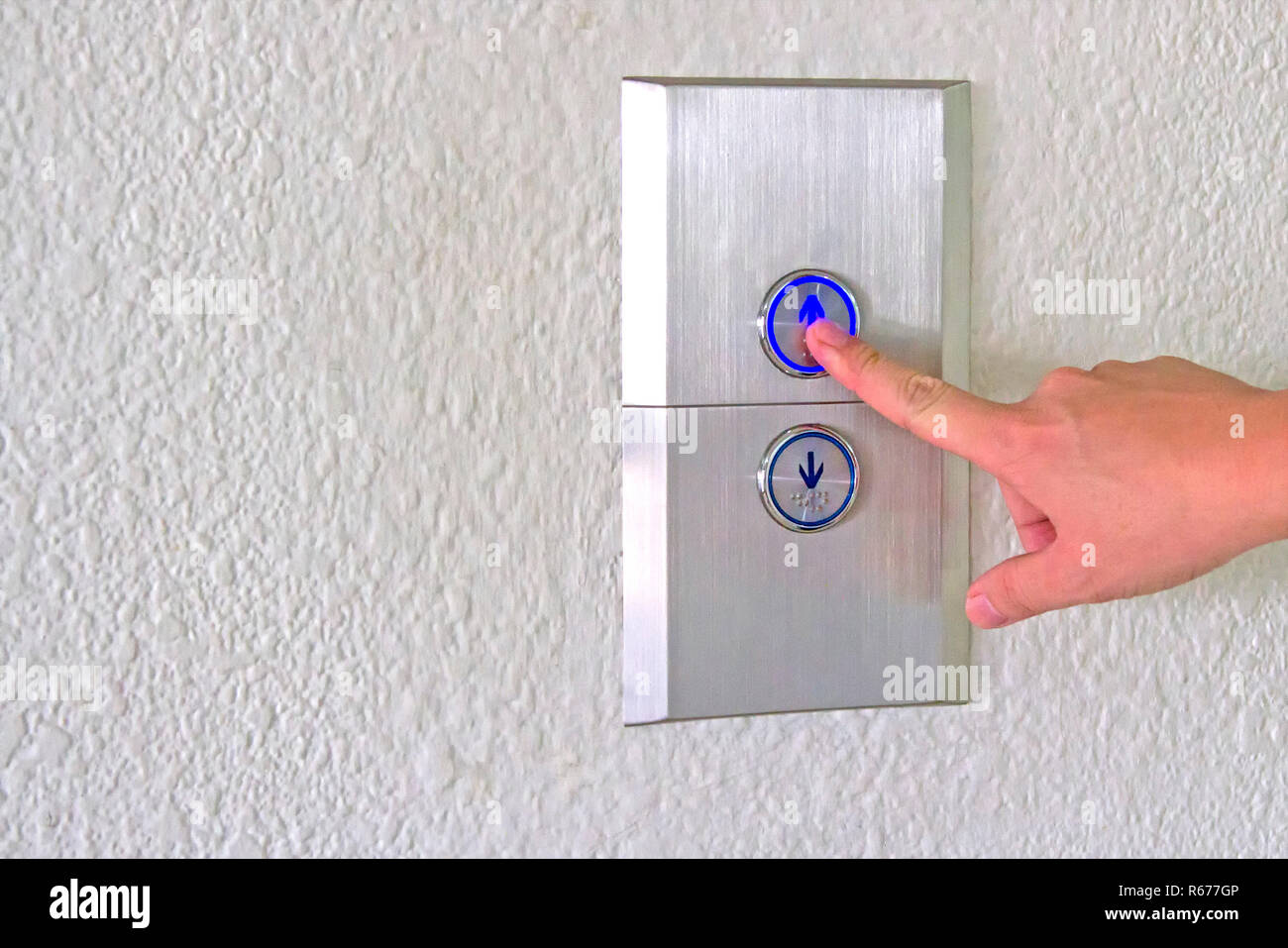 Elevator lift buttons interior hi-res stock photography and images - Alamy