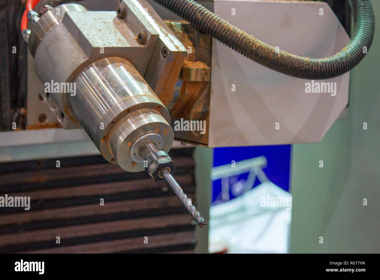 Machining center spindle hi-res stock photography and images - Alamy