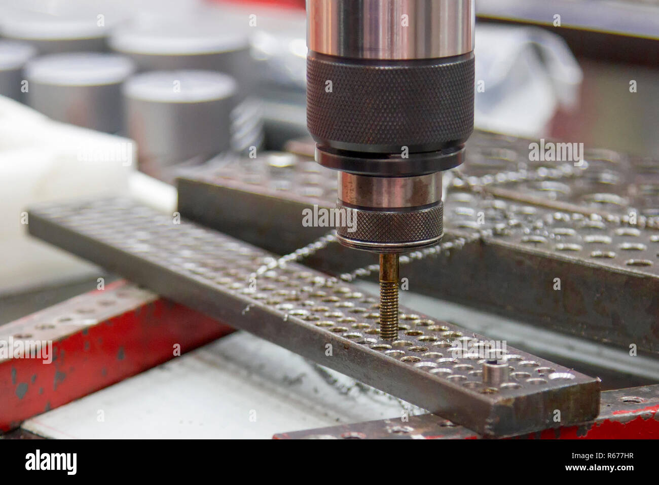 Machine tapping hi-res stock photography and images - Alamy
