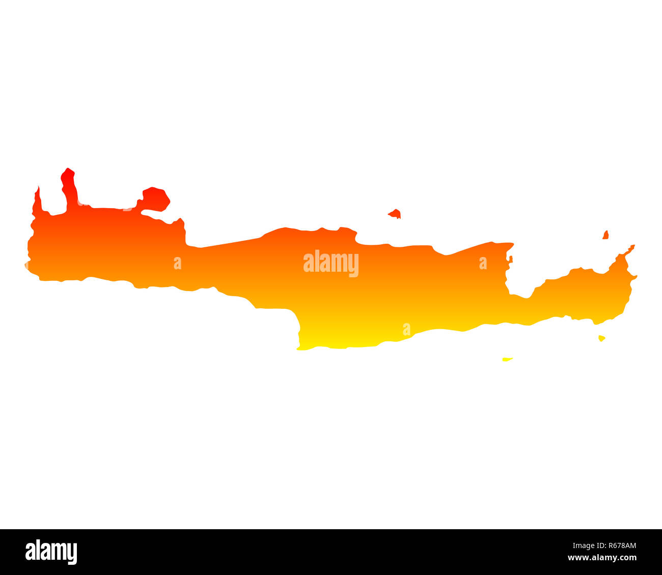 map of crete Stock Photo - Alamy