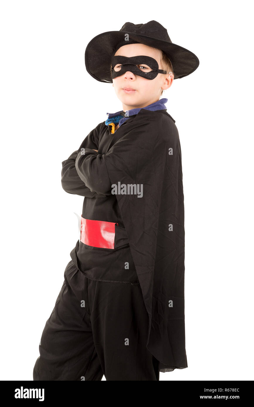Boy with Costume Stock Photo - Alamy