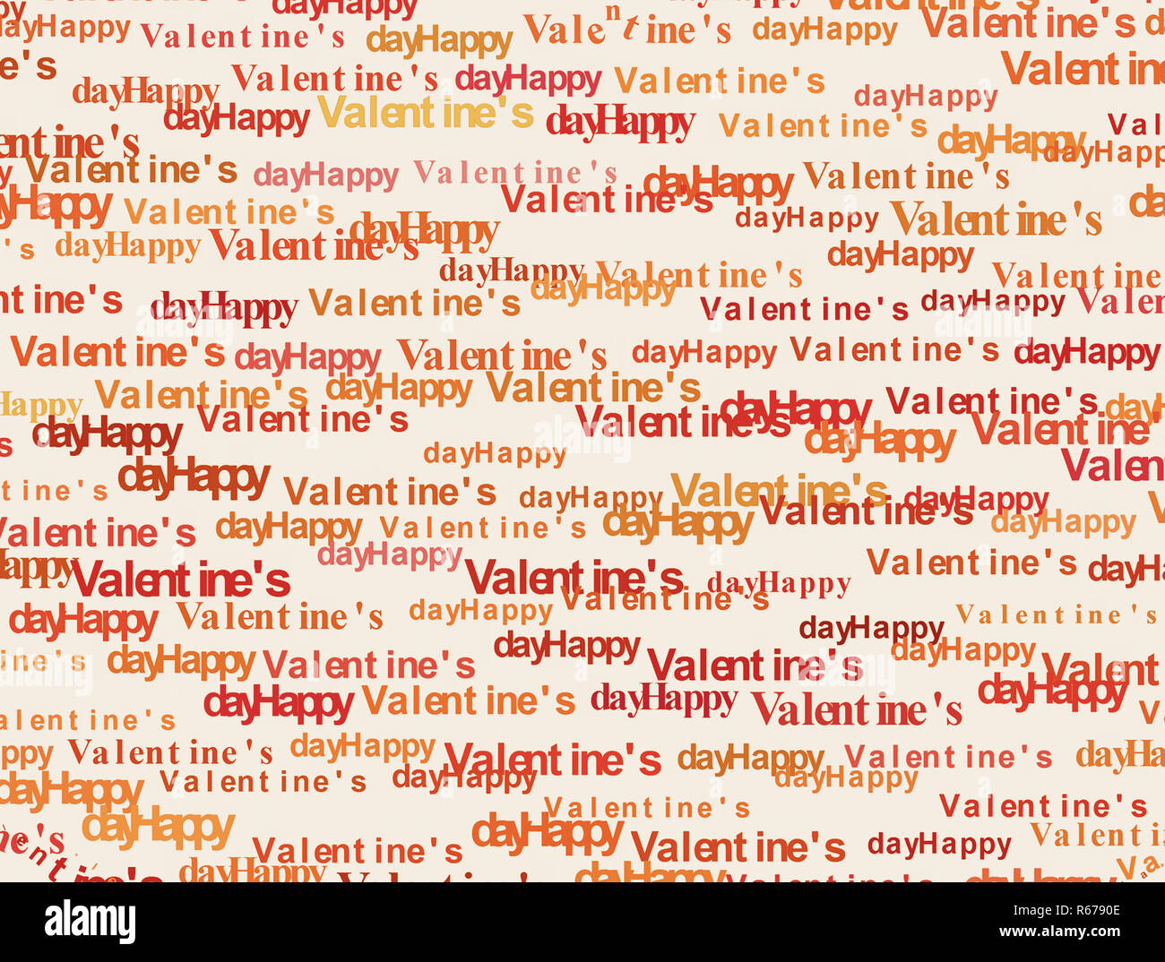 Valentine background from text Stock Photo - Alamy