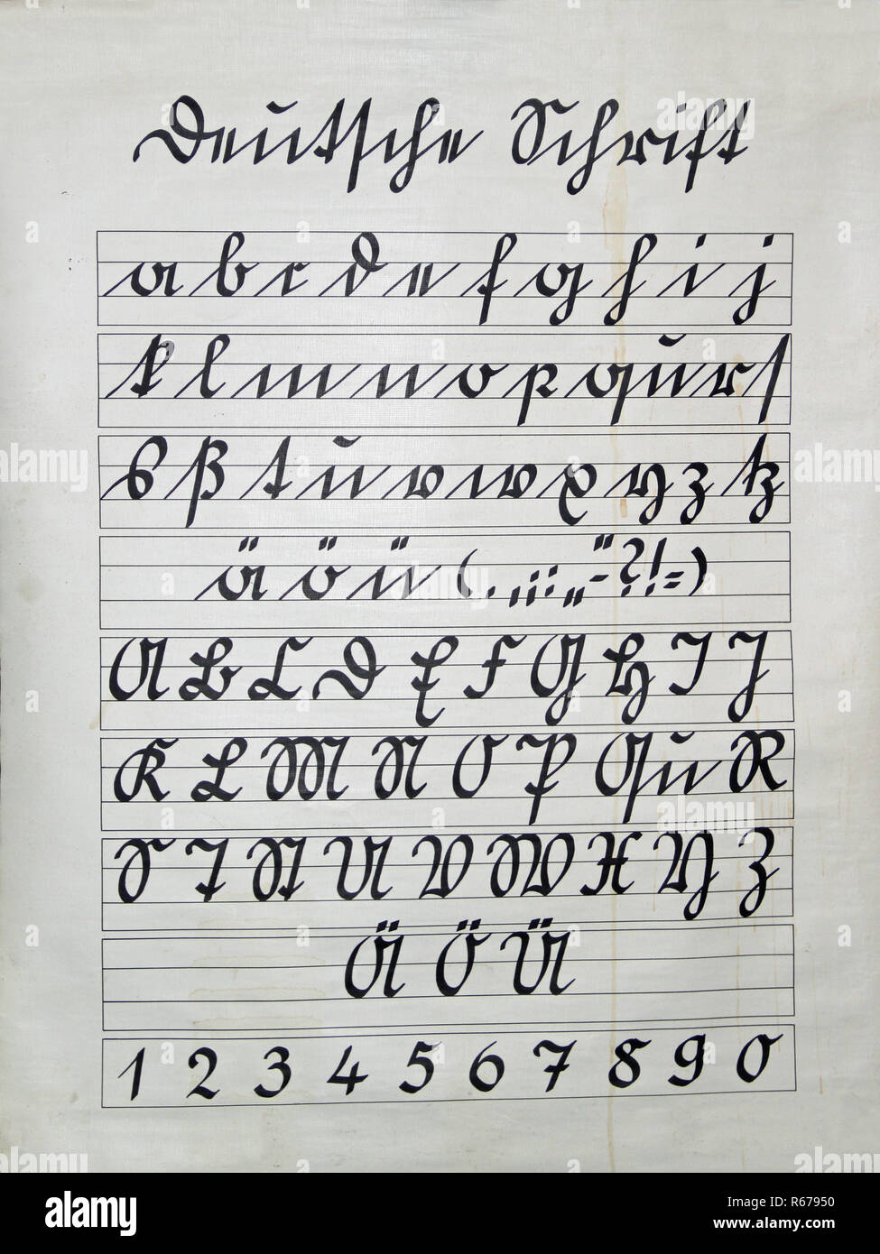 Sa tterlinschrift hi-res stock photography and images - Alamy