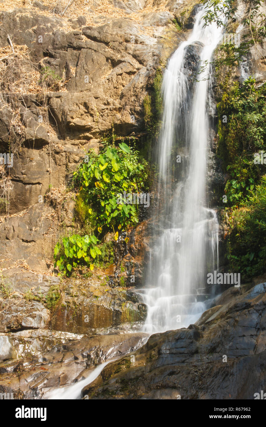 Thor Thip waterfall in thai national park Stock Photo - Alamy