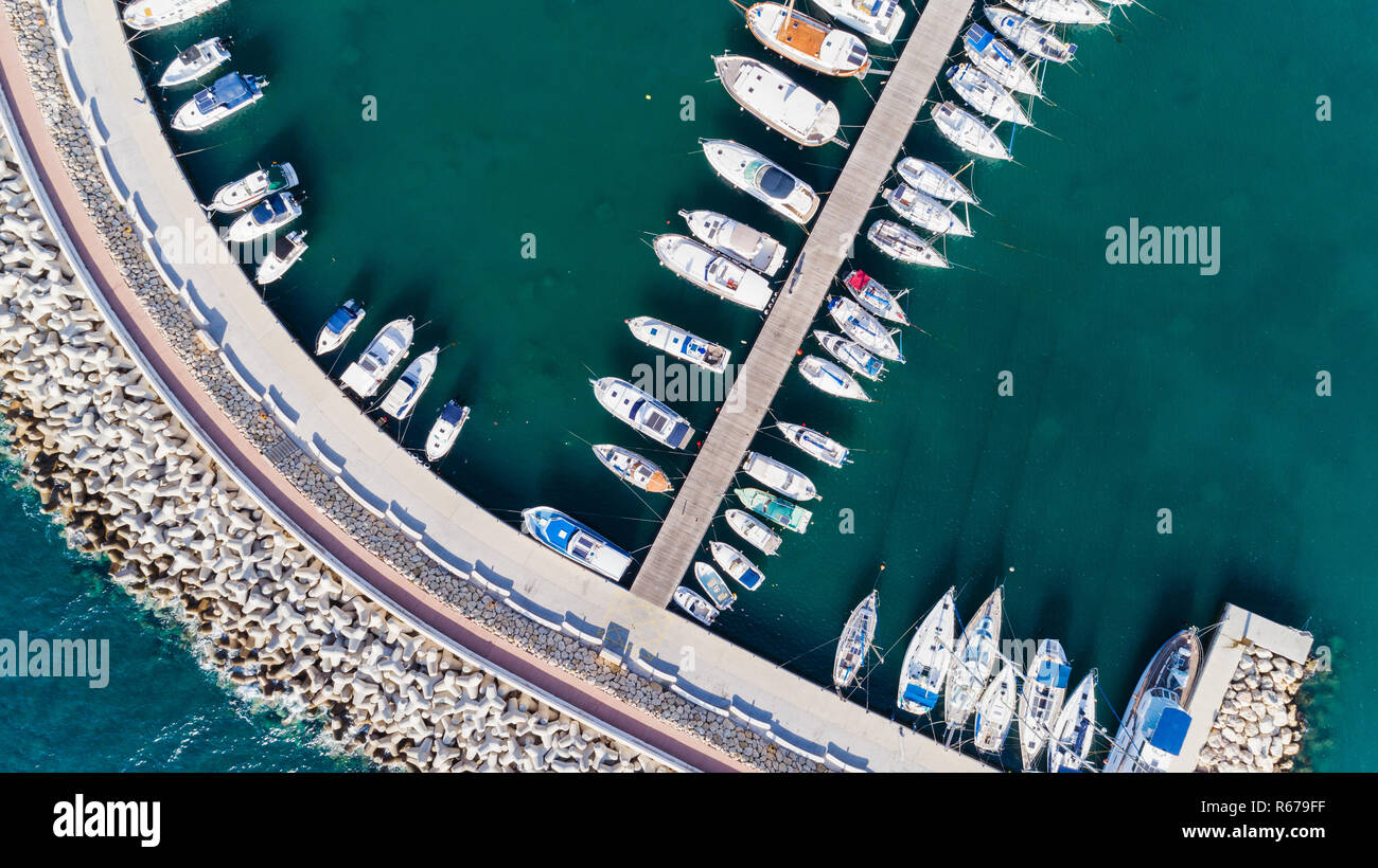 Aerial Zygi, Larnaca Stock Photo - Alamy