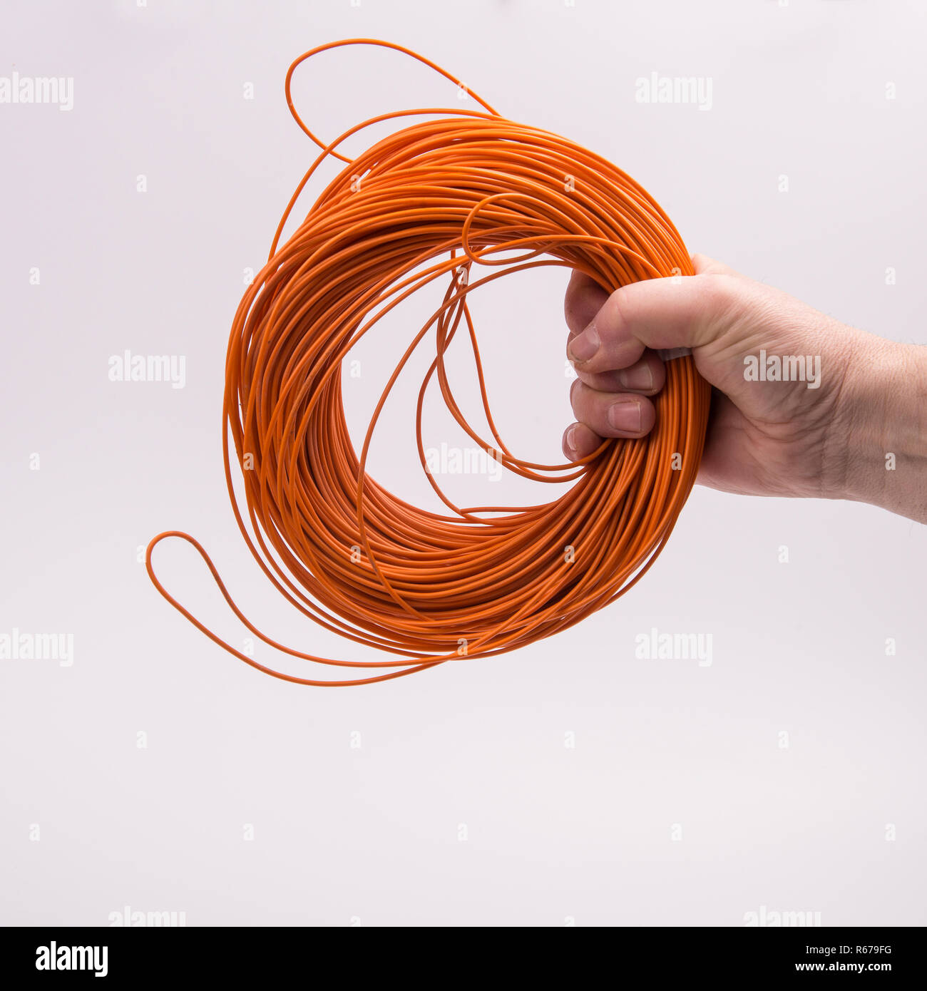 Rolls of electric cable hi-res stock photography and images - Alamy