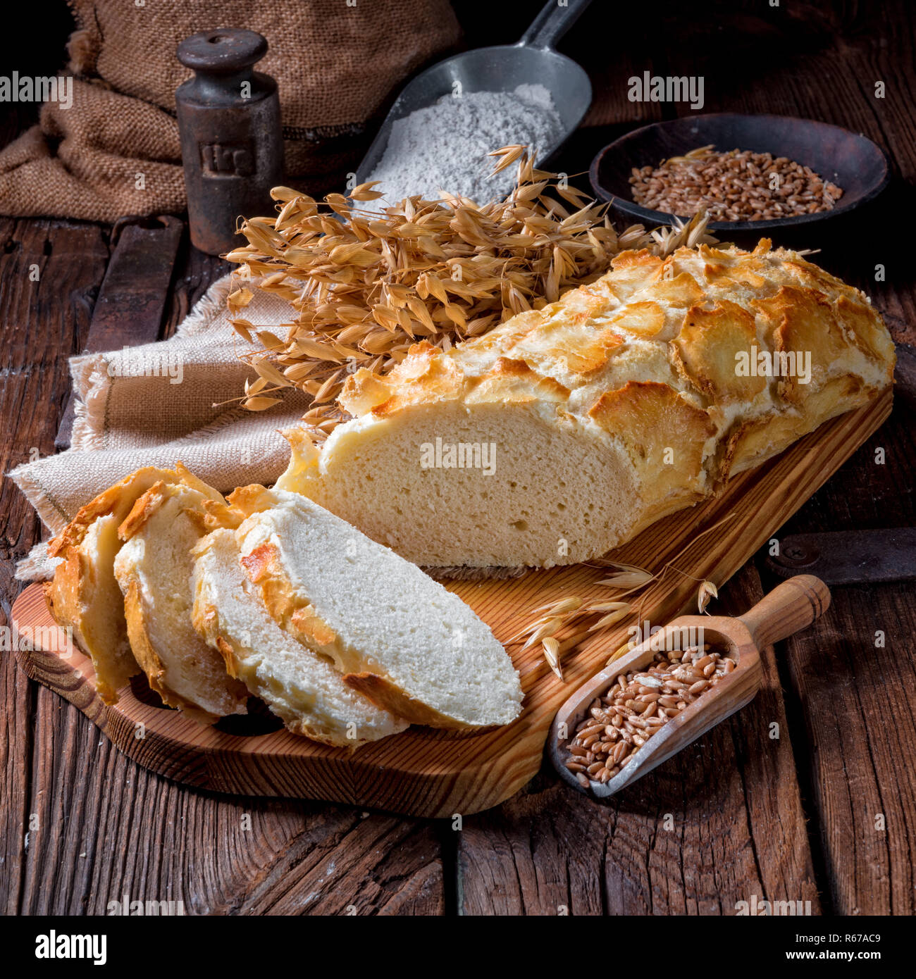 tasty tiger bread Stock Photo - Alamy