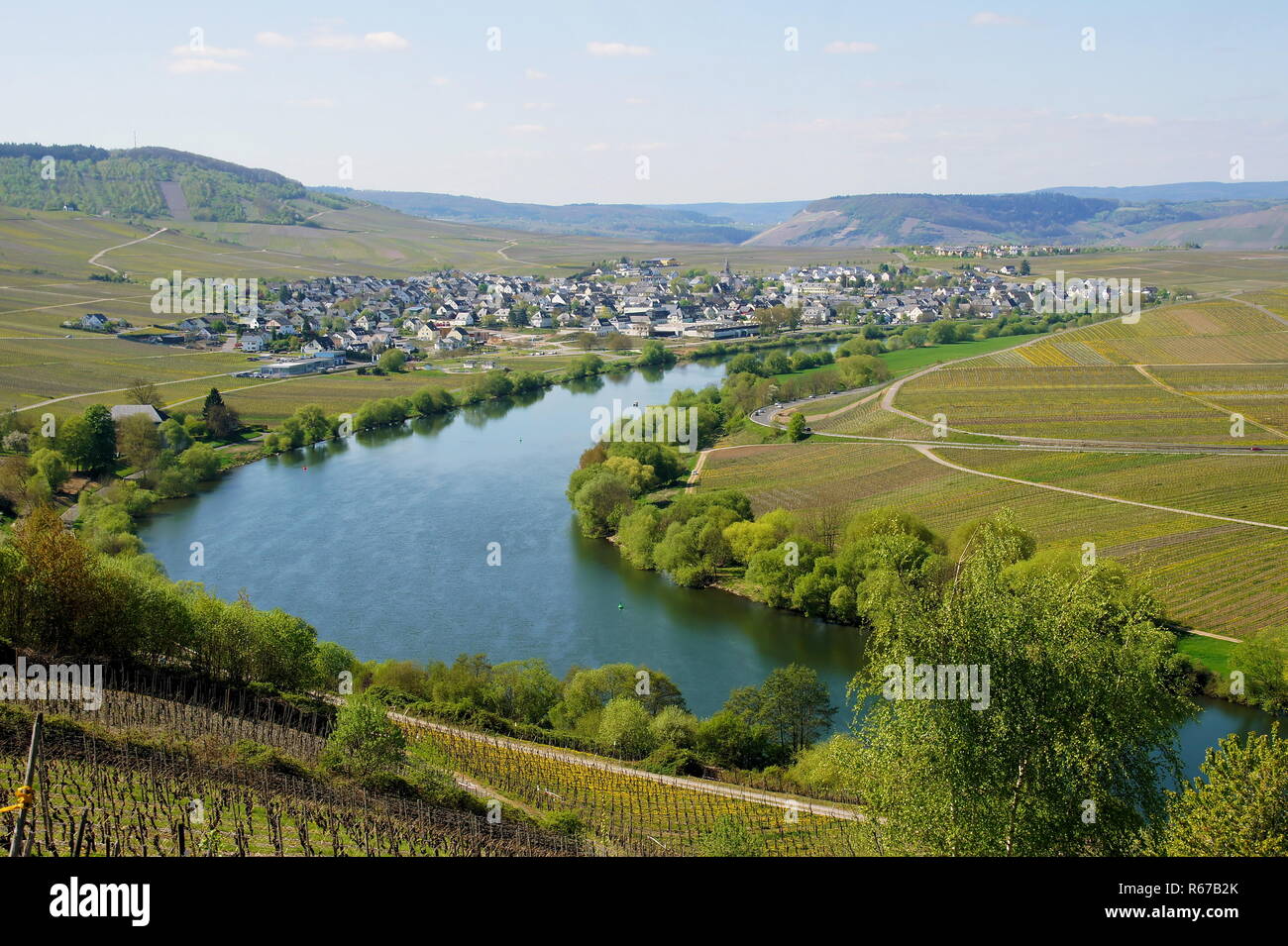 leiwen on the moselrn Stock Photo - Alamy
