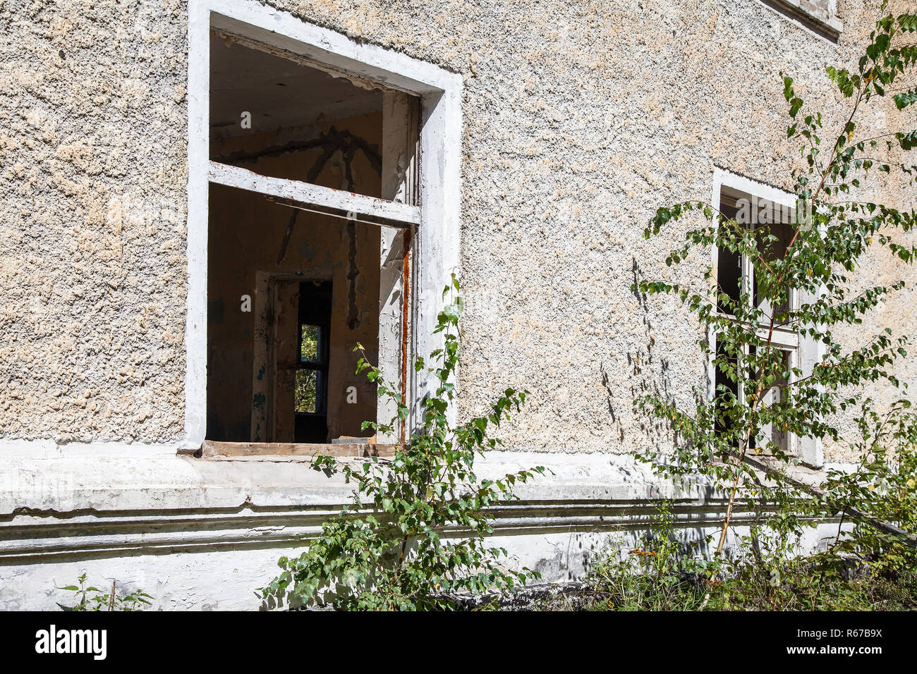 Two collapsed windows hi-res stock photography and images - Alamy