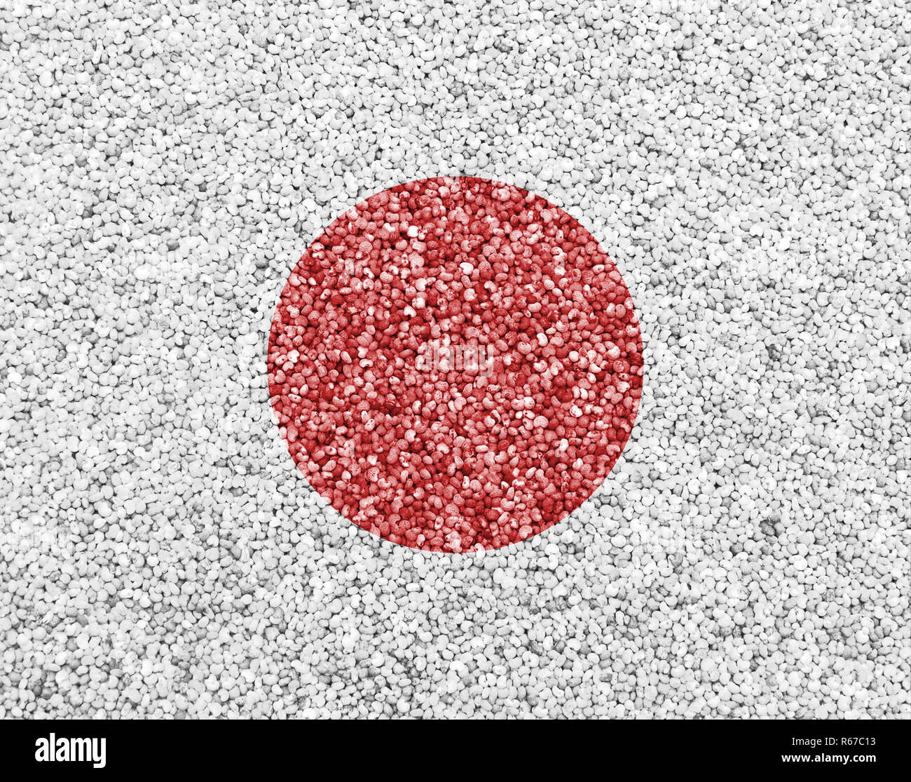 flag of japan on texture Stock Photo - Alamy