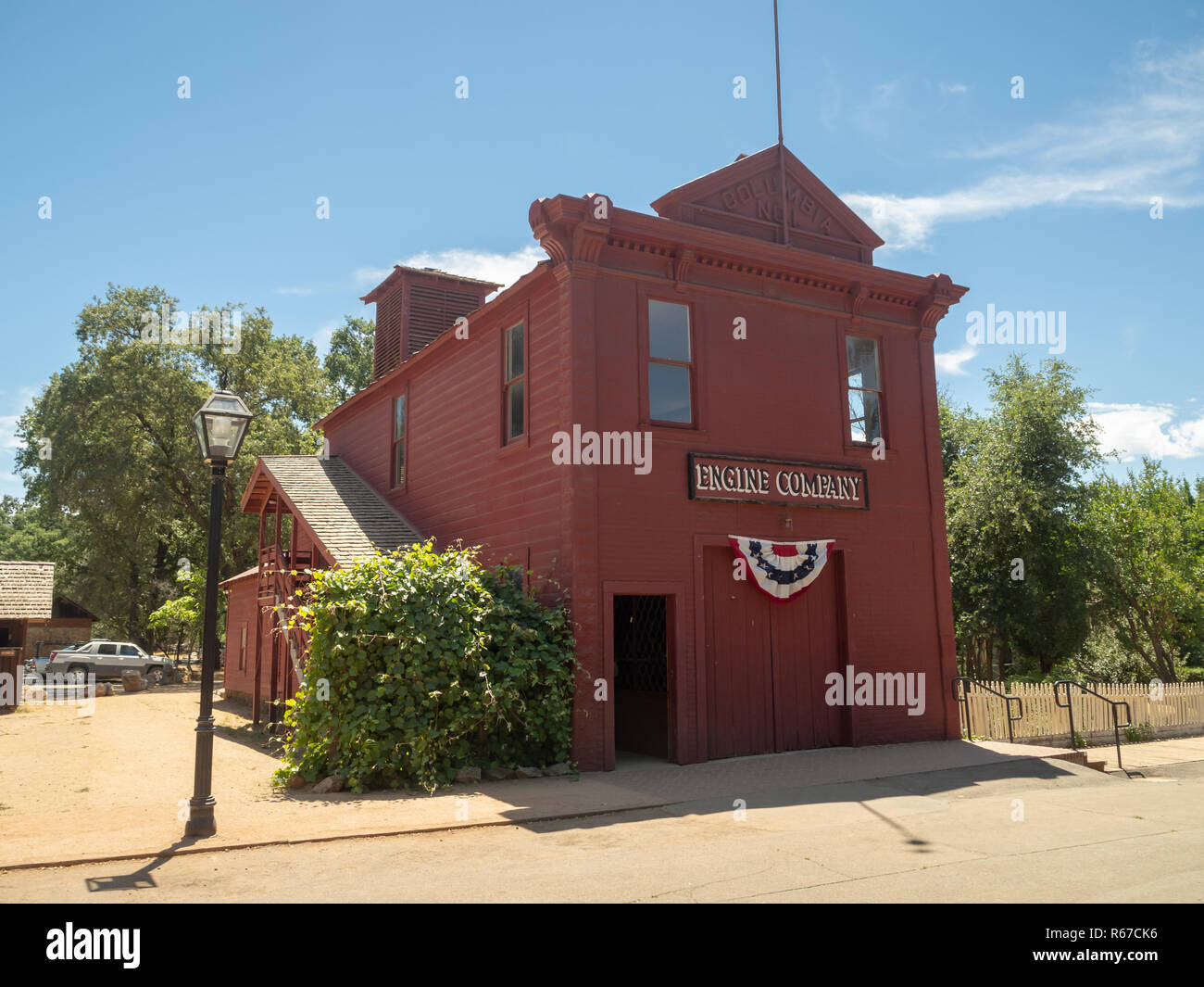 Town of Columbia, Gold County, California, USA Stock Photo - Alamy