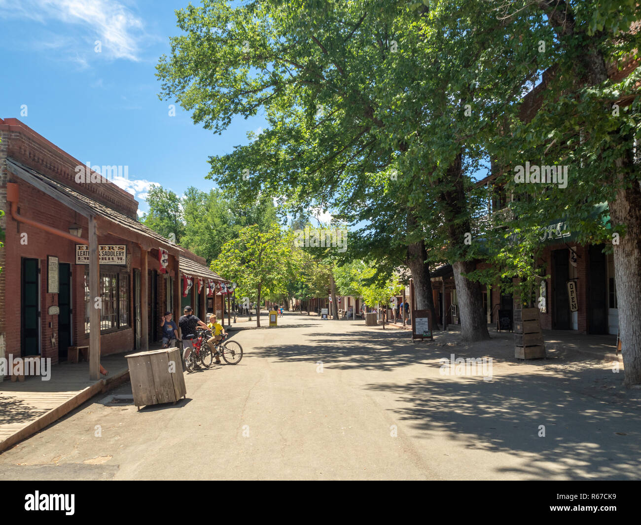 Town of Columbia, Gold County, California, USA Stock Photo - Alamy