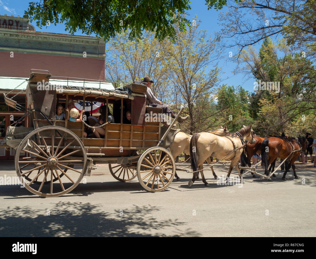 Gold rush village california hi-res stock photography and images - Alamy