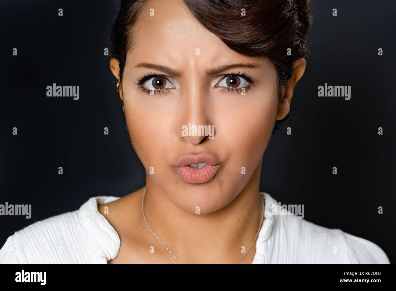 Facial expression yuck hi-res stock photography and images - Alamy