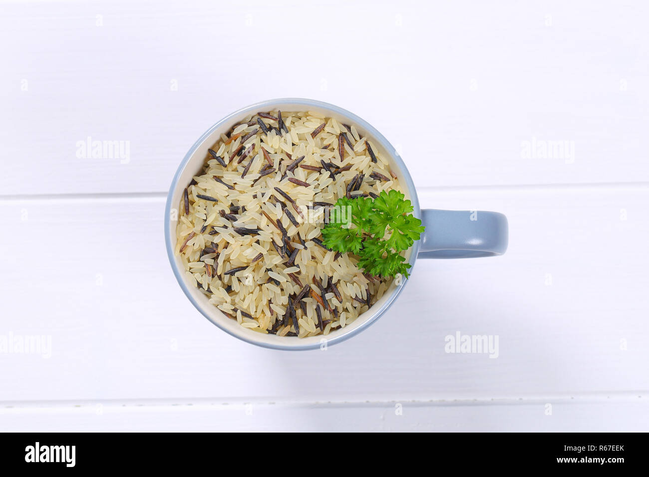 cup of wild rice Stock Photo - Alamy