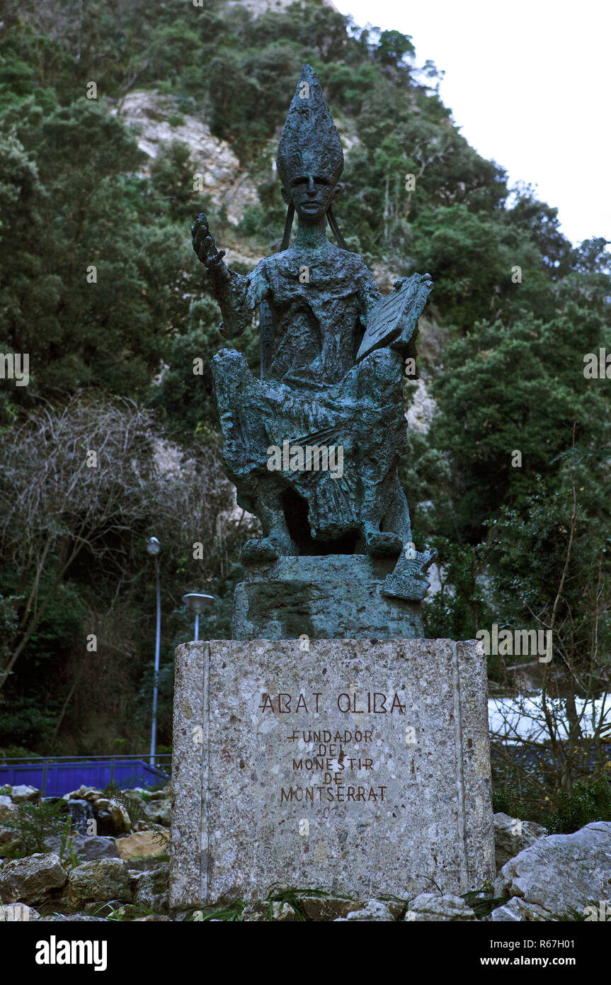 Oliba (971-1046). Abbot of Ripoll and bishop of Vic. Founder of the ...