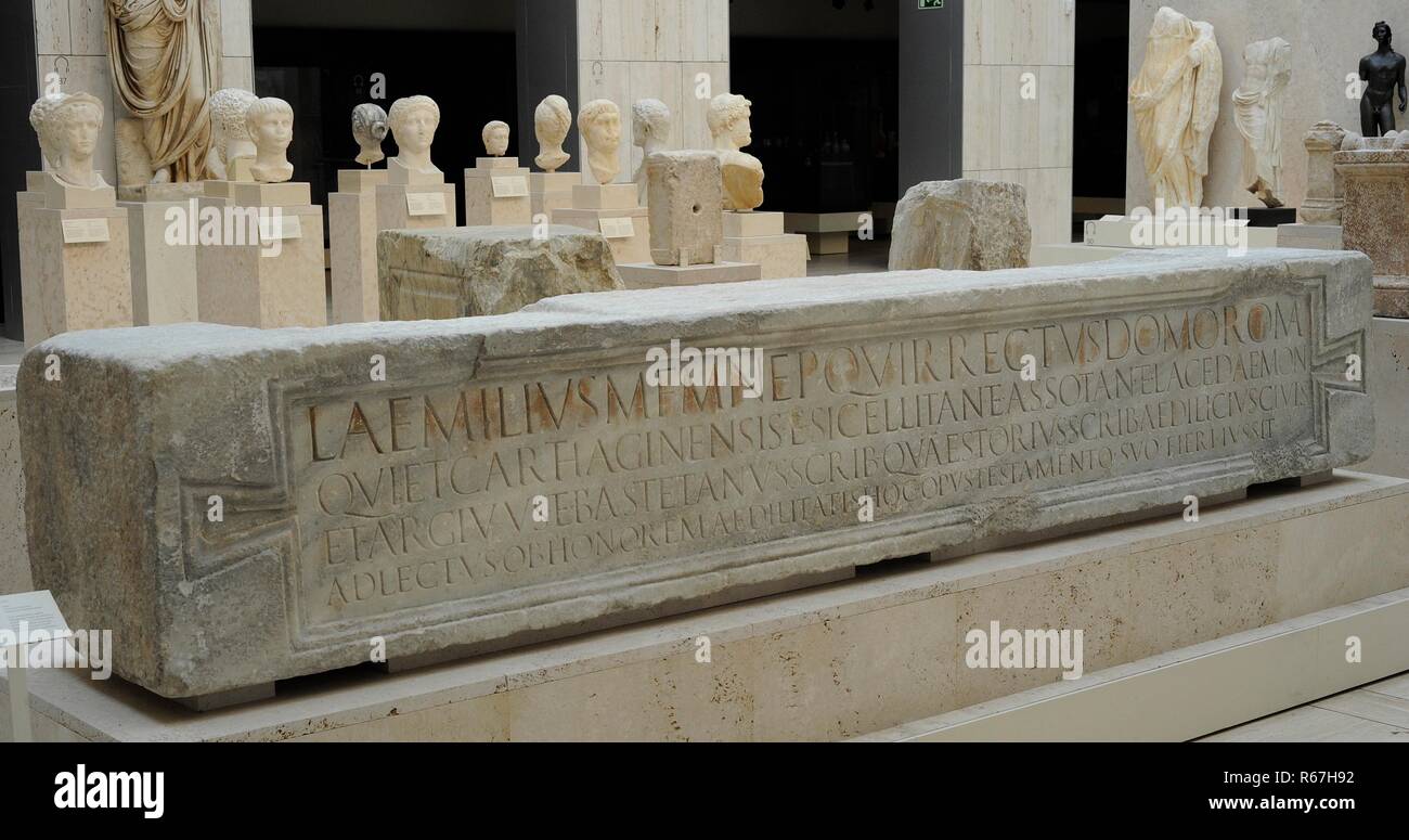 El teatro romano de cartagena hi-res stock photography and images - Alamy