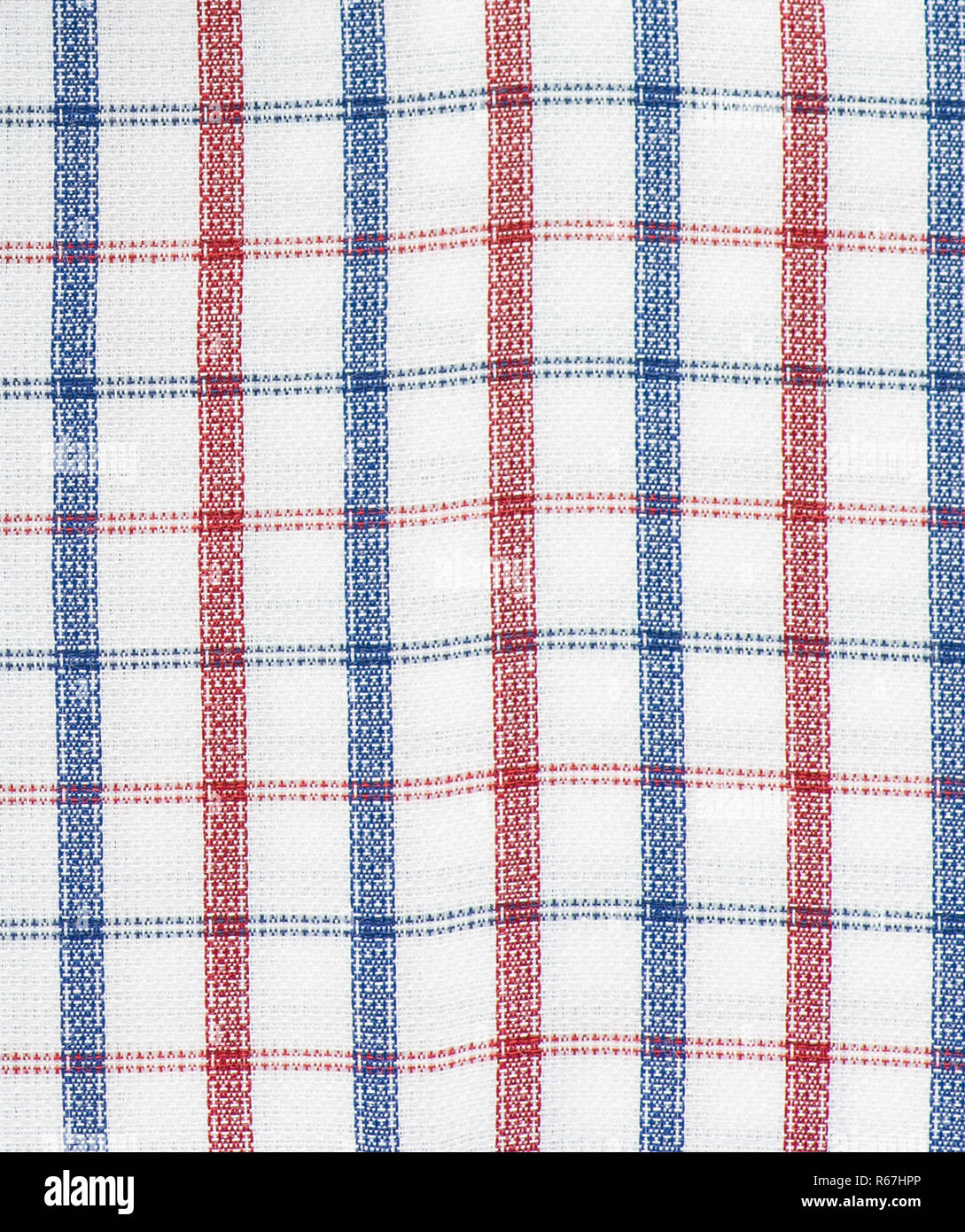 Background of the texture of the fabric. Cell pattern Stock Photo - Alamy