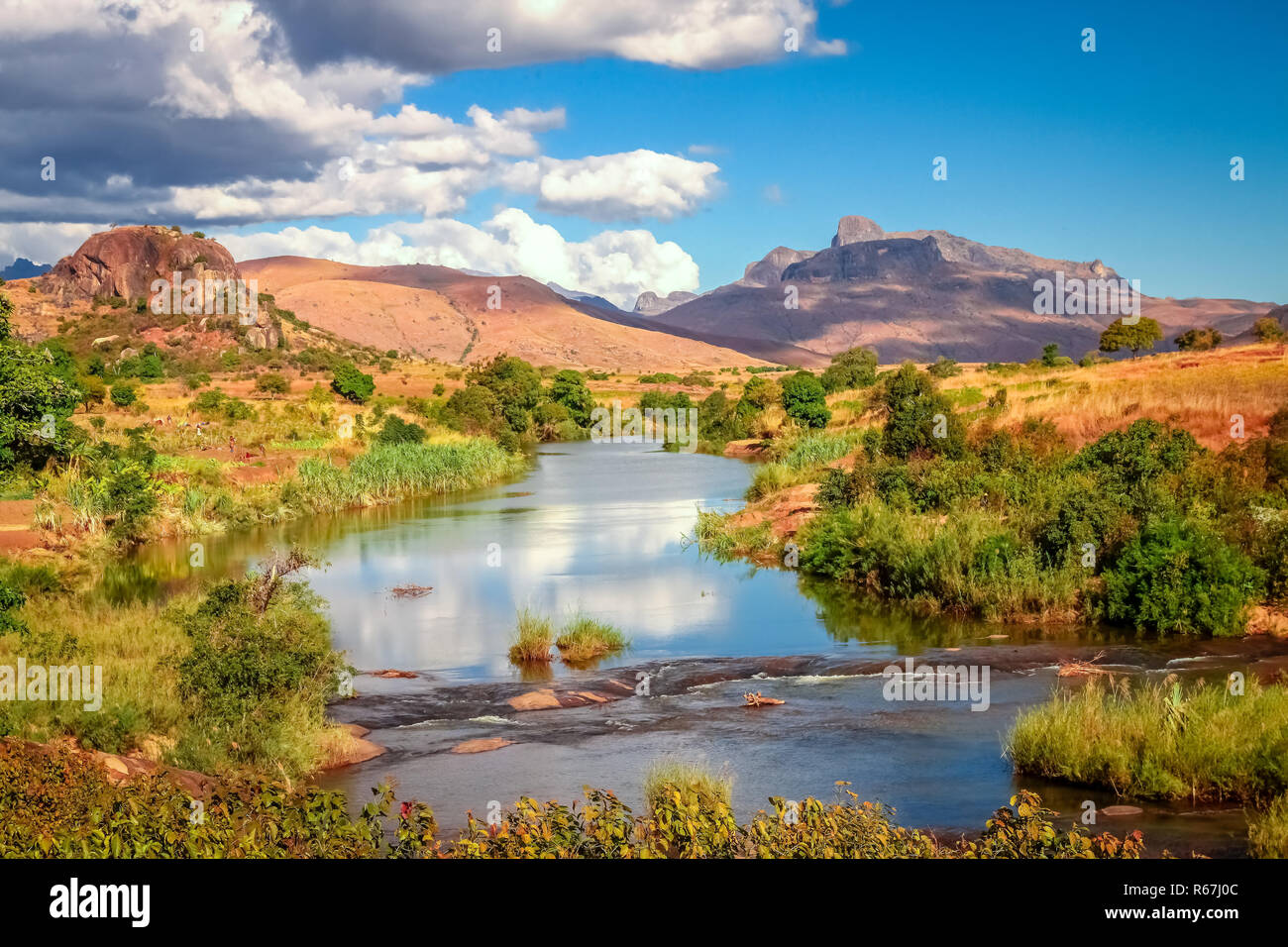 Landscape of Madagascar Stock Photo - Alamy