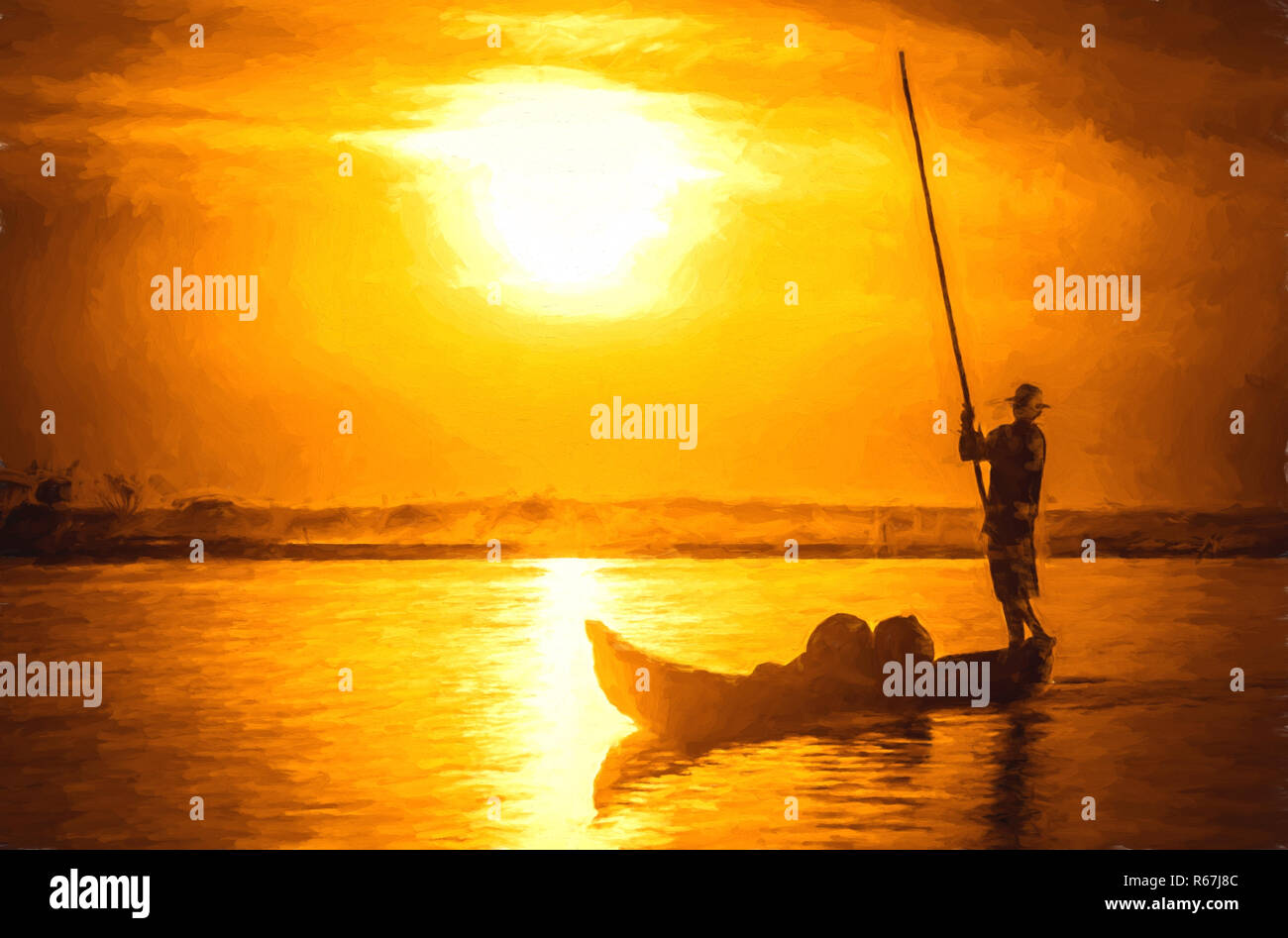 Pirogue traditional madagascar sailing hi-res stock photography and ...