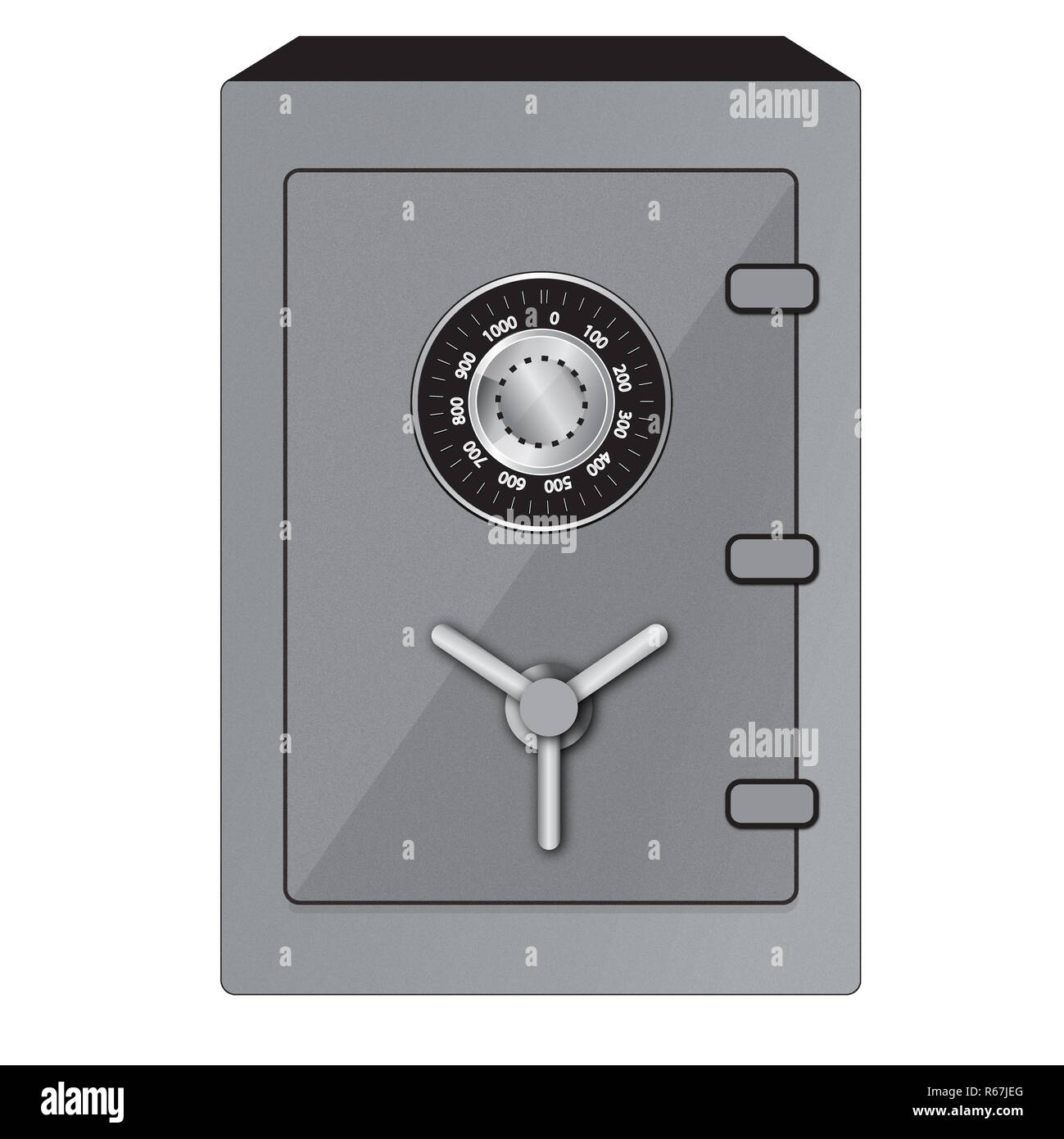 Safety deposit boxes Cut Out Stock Images & Pictures - Alamy