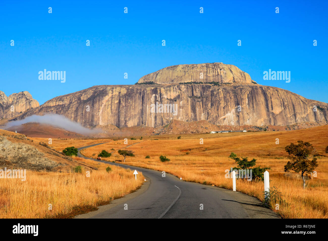 Road through Madagascar Stock Photo - Alamy