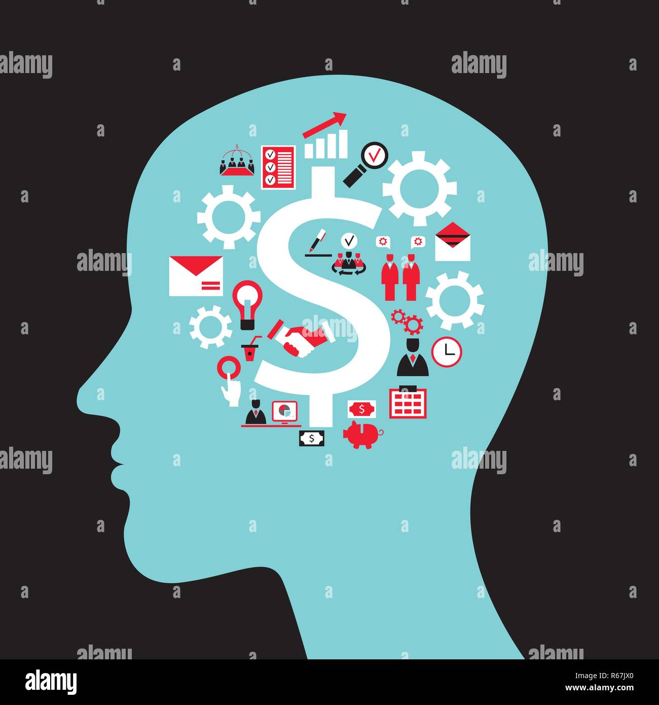 Brain Storm Infographics High Resolution Stock Photography and Images ...