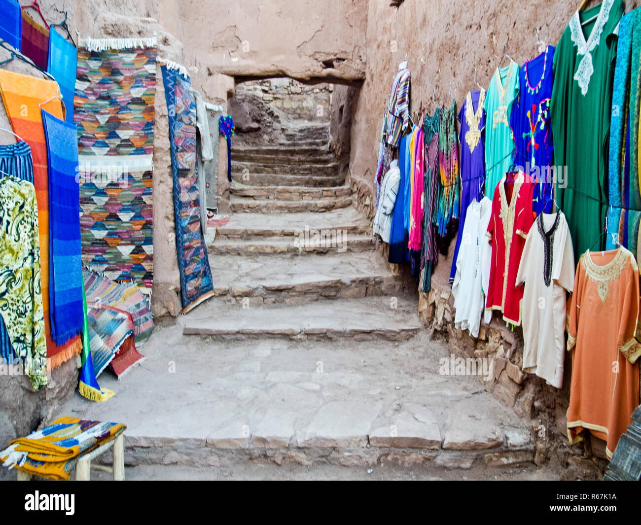 Shopping in Morocco Stock Photo - Alamy