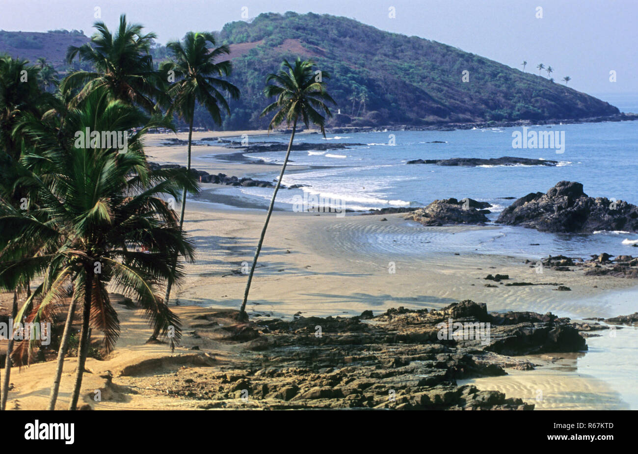 Vagator Beach, Goa, India Stock Photo - Alamy