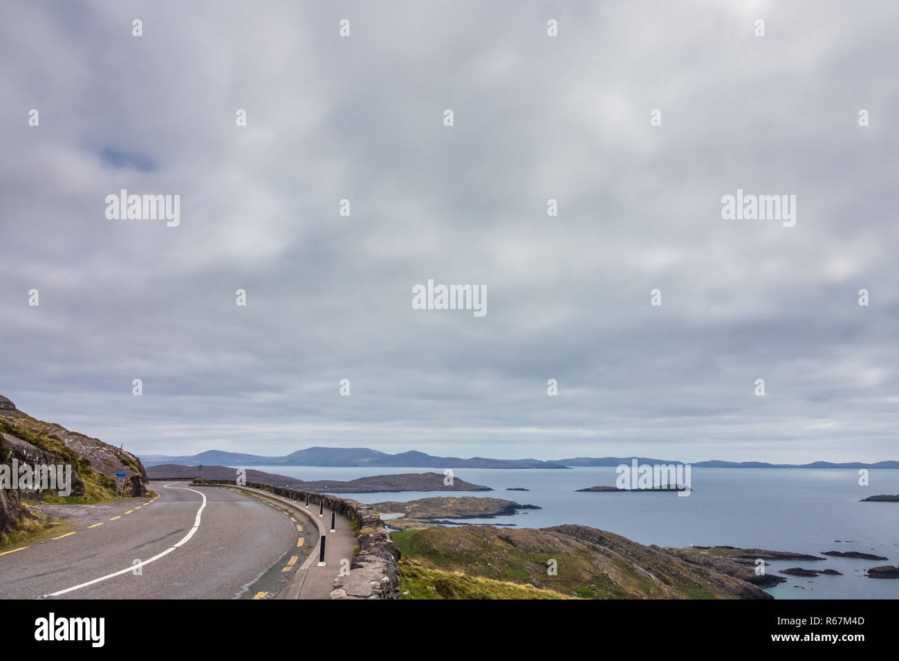 Ring of Kerry road Stock Photo - Alamy
