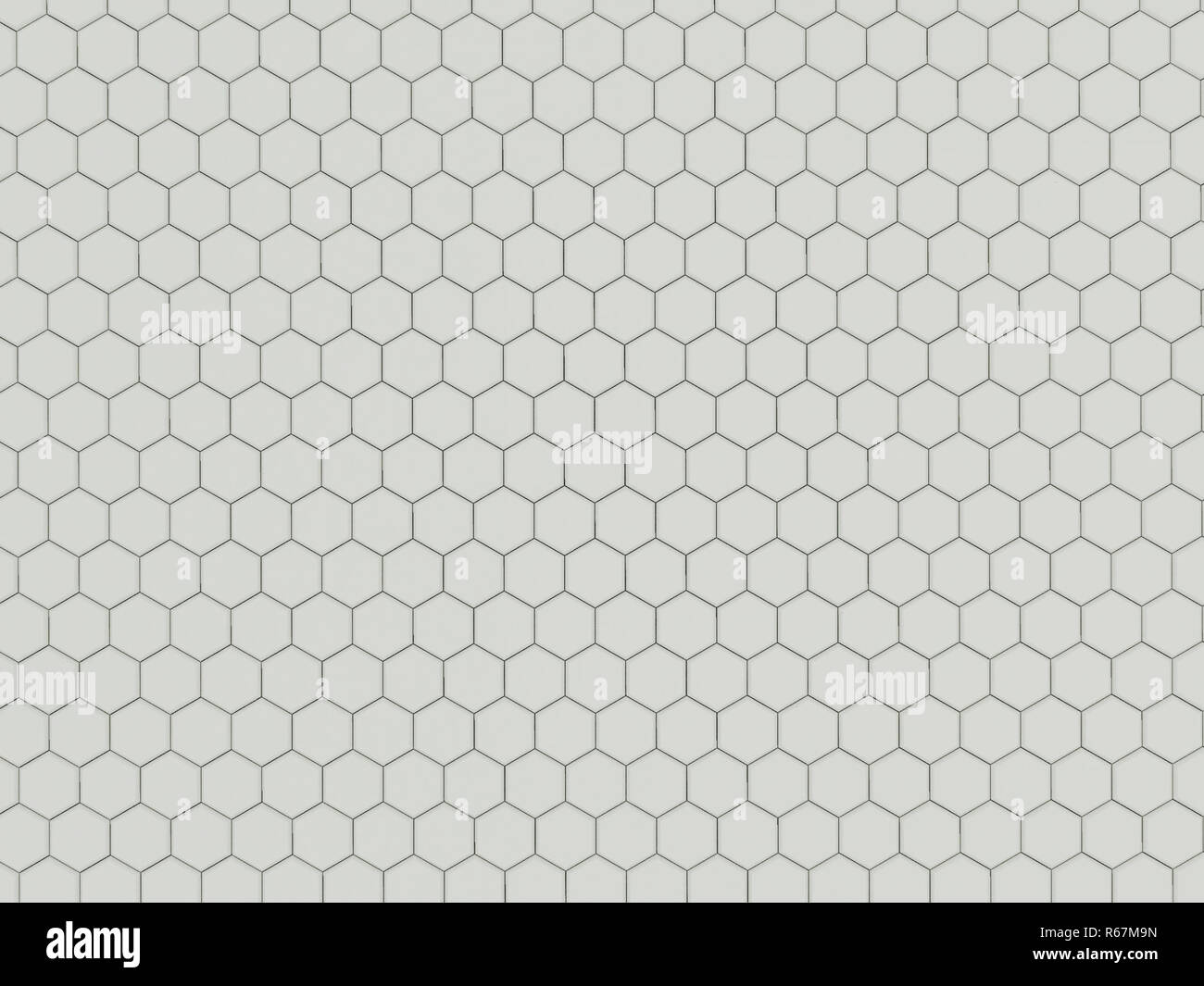 Futuristic white hexagonal sci hi-res stock photography and images - Alamy