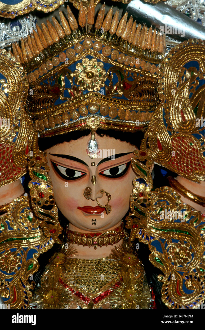 Goddess Durga Pooja puja festival Homage to the mother goddess ...