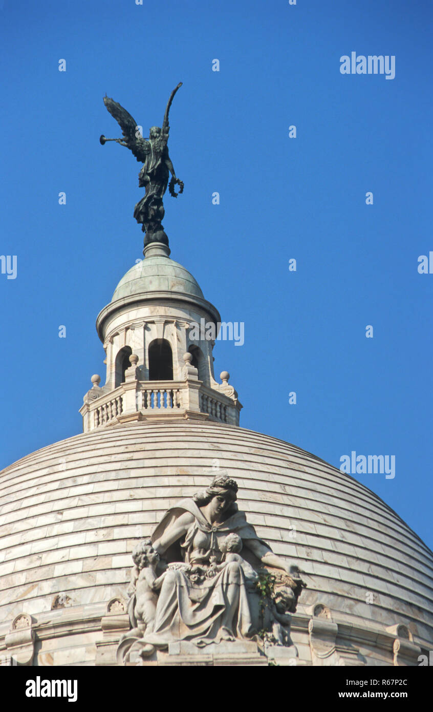 Victoria Memorial Building (1921), Calcutta, West Bengal, India Stock ...