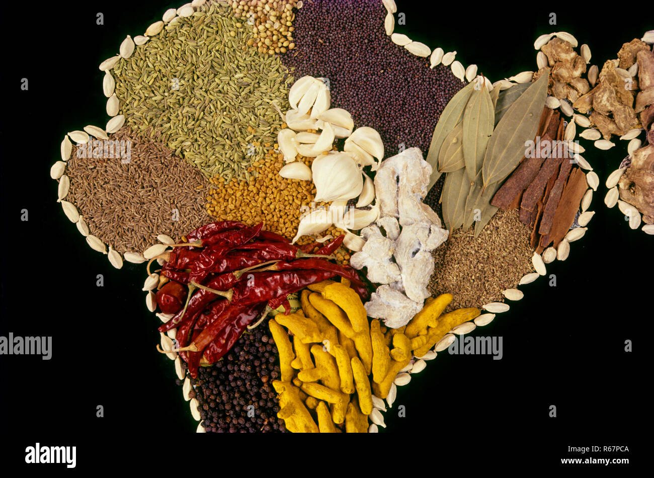 Varieties spices herbs hi-res stock photography and images - Alamy