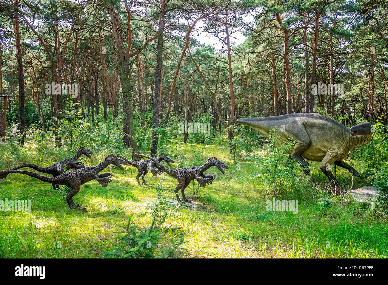 Velociraptors hi-res stock photography and images - Alamy