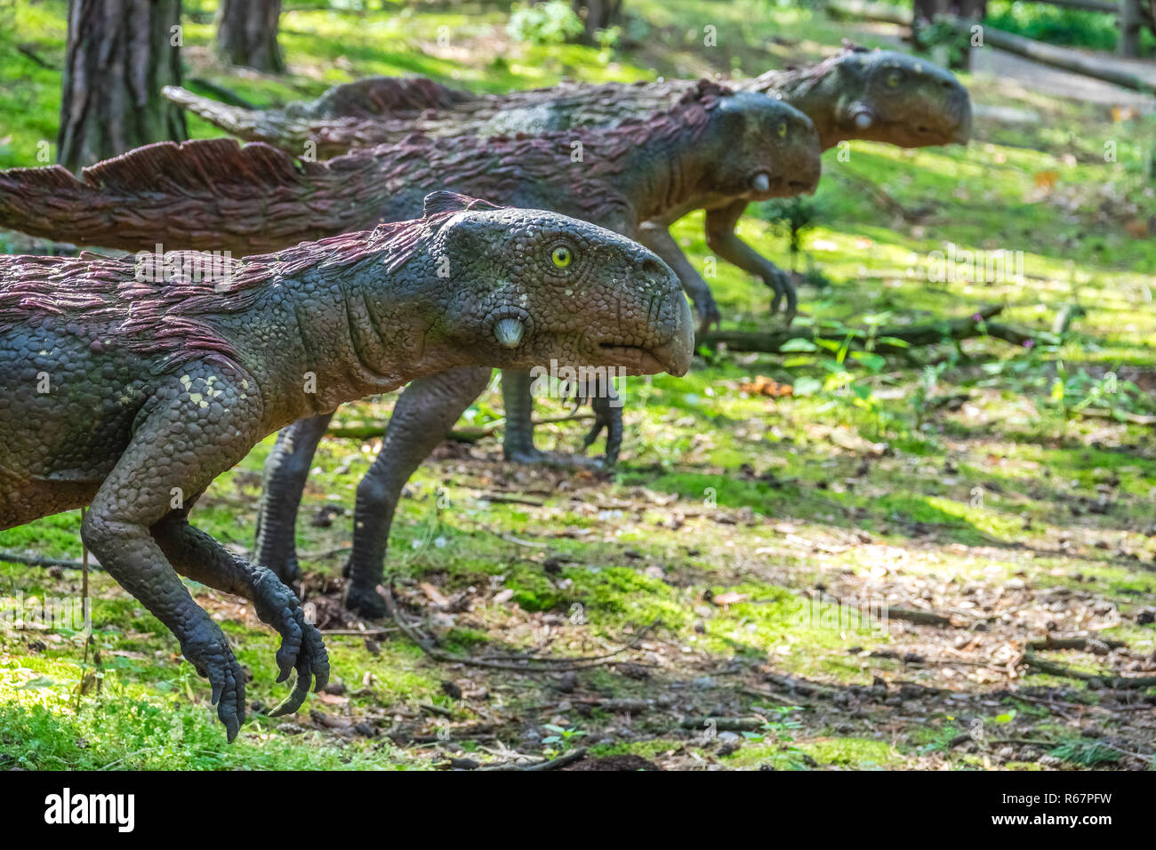 Velociraptors jurassic park hi-res stock photography and images - Alamy