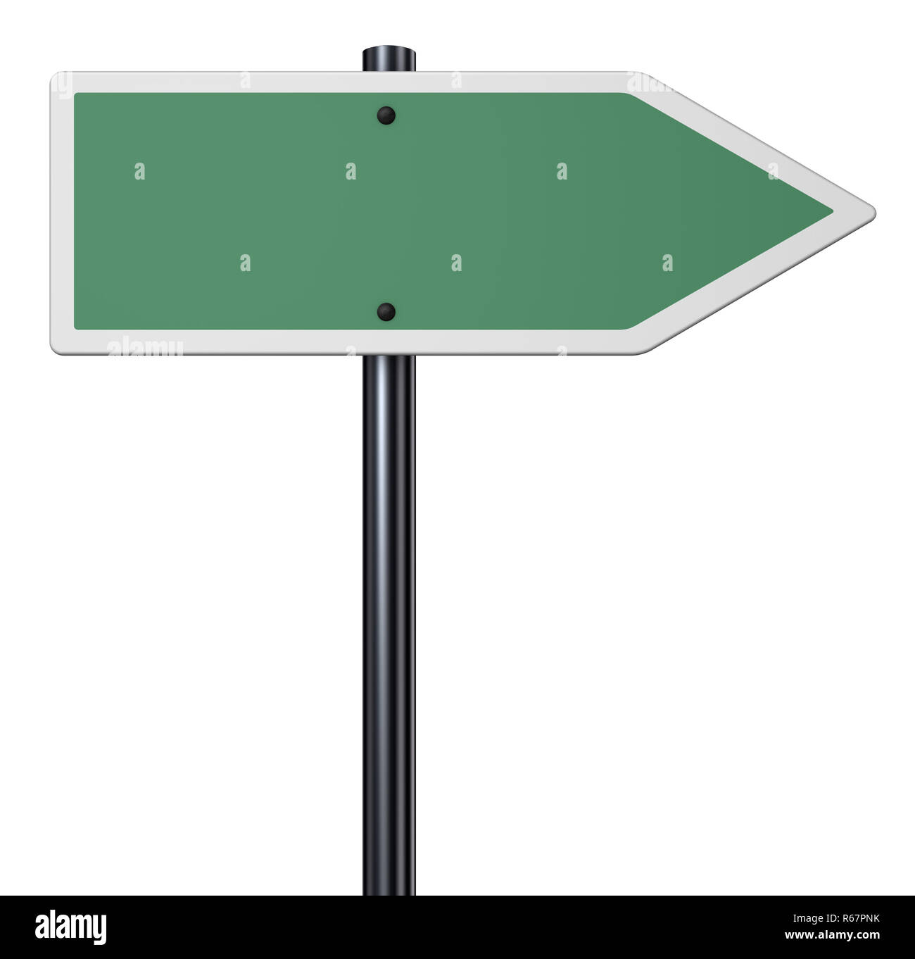 Goal signpost Cut Out Stock Images & Pictures - Alamy