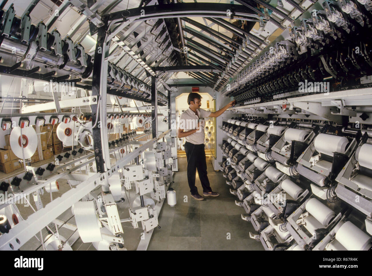 factory, textile industry, india Stock Photo - Alamy