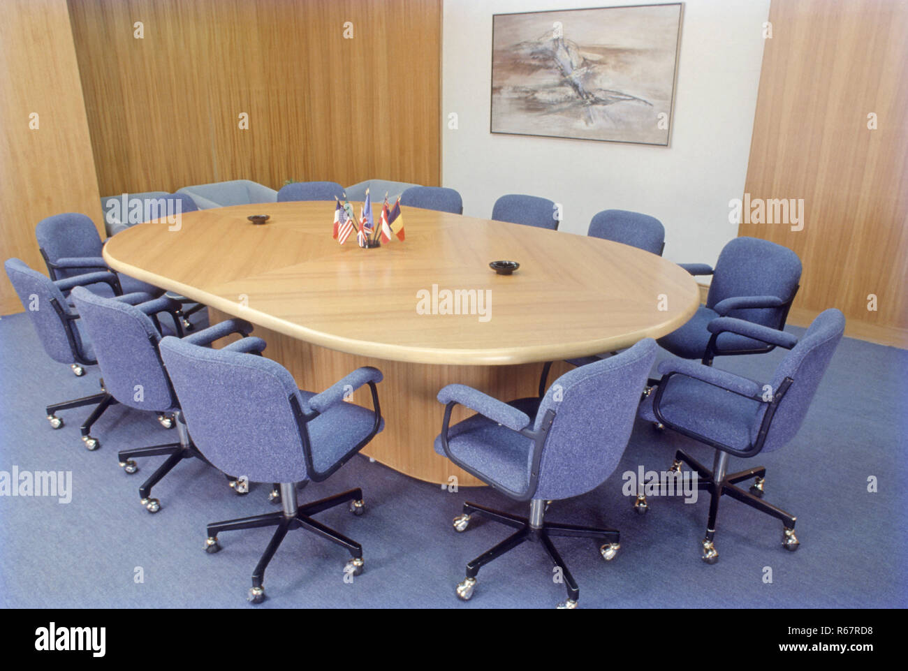interior of Empty Conference Room in office Stock Photo - Alamy