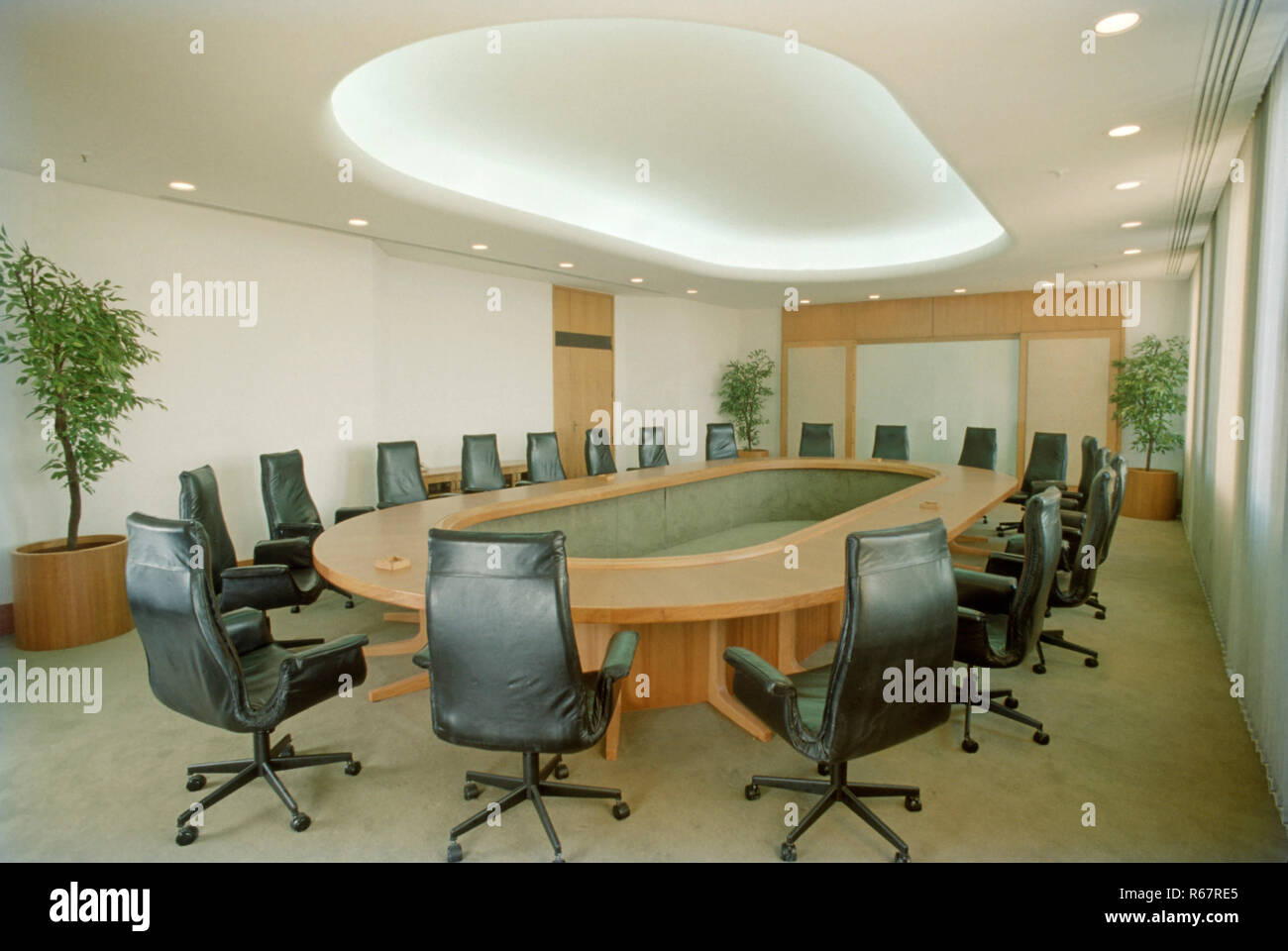 interior of Empty Conference Room in office Stock Photo - Alamy