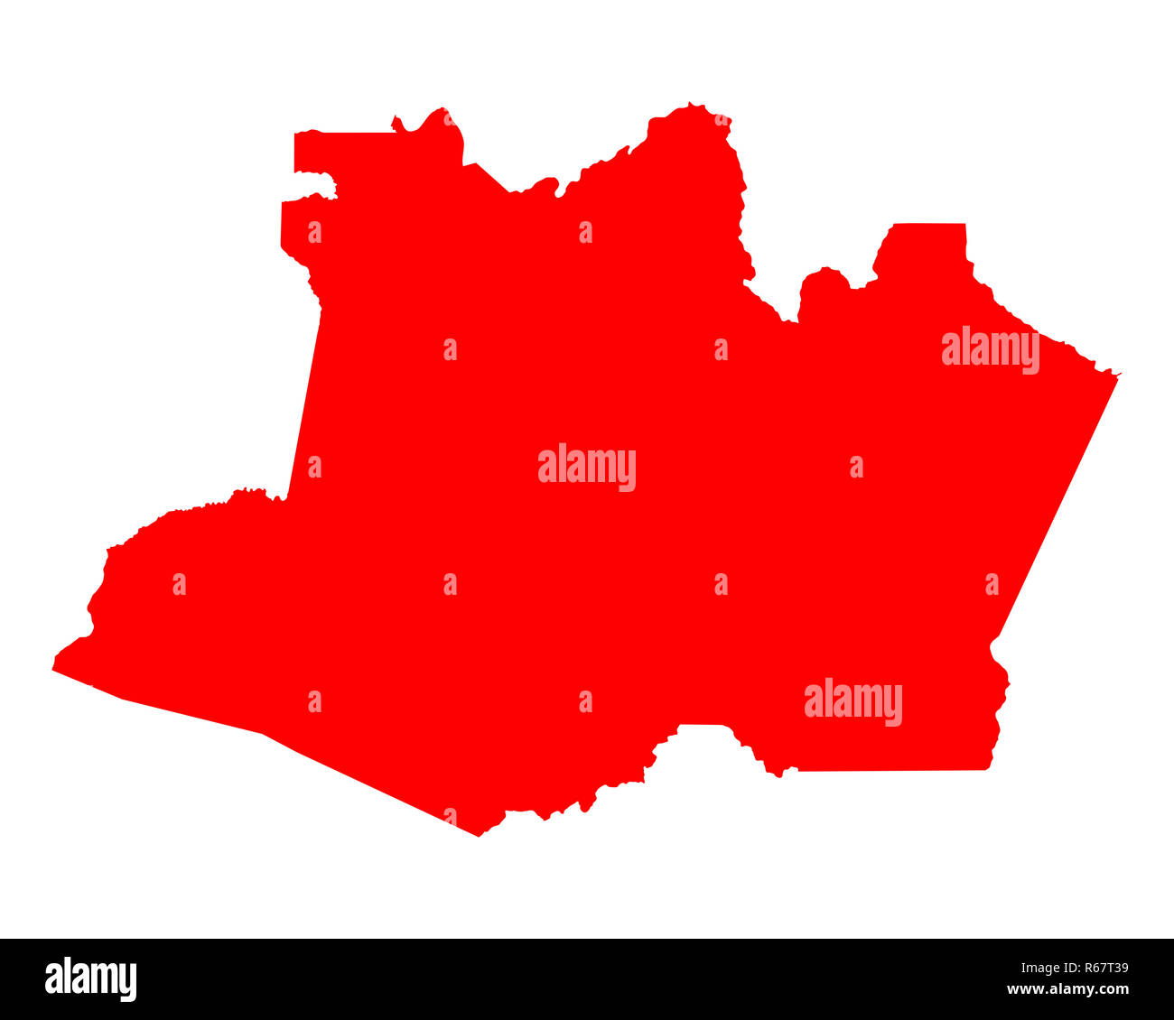 map of amazon Stock Photo - Alamy