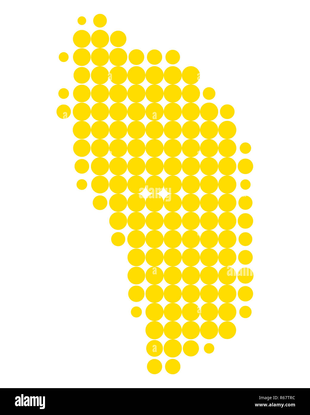 map of dominica Stock Photo - Alamy