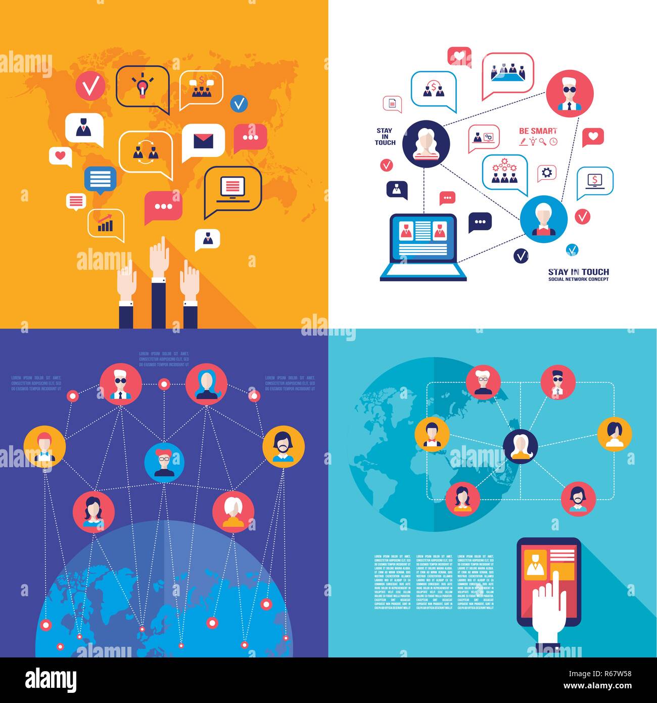 Set global Stock Vector Images - Alamy