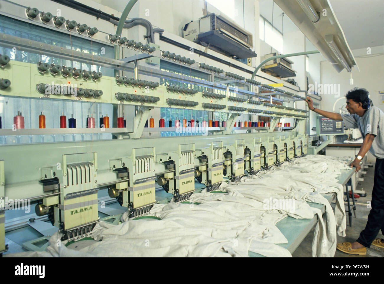 Modern embroidery hi-res stock photography and images - Alamy